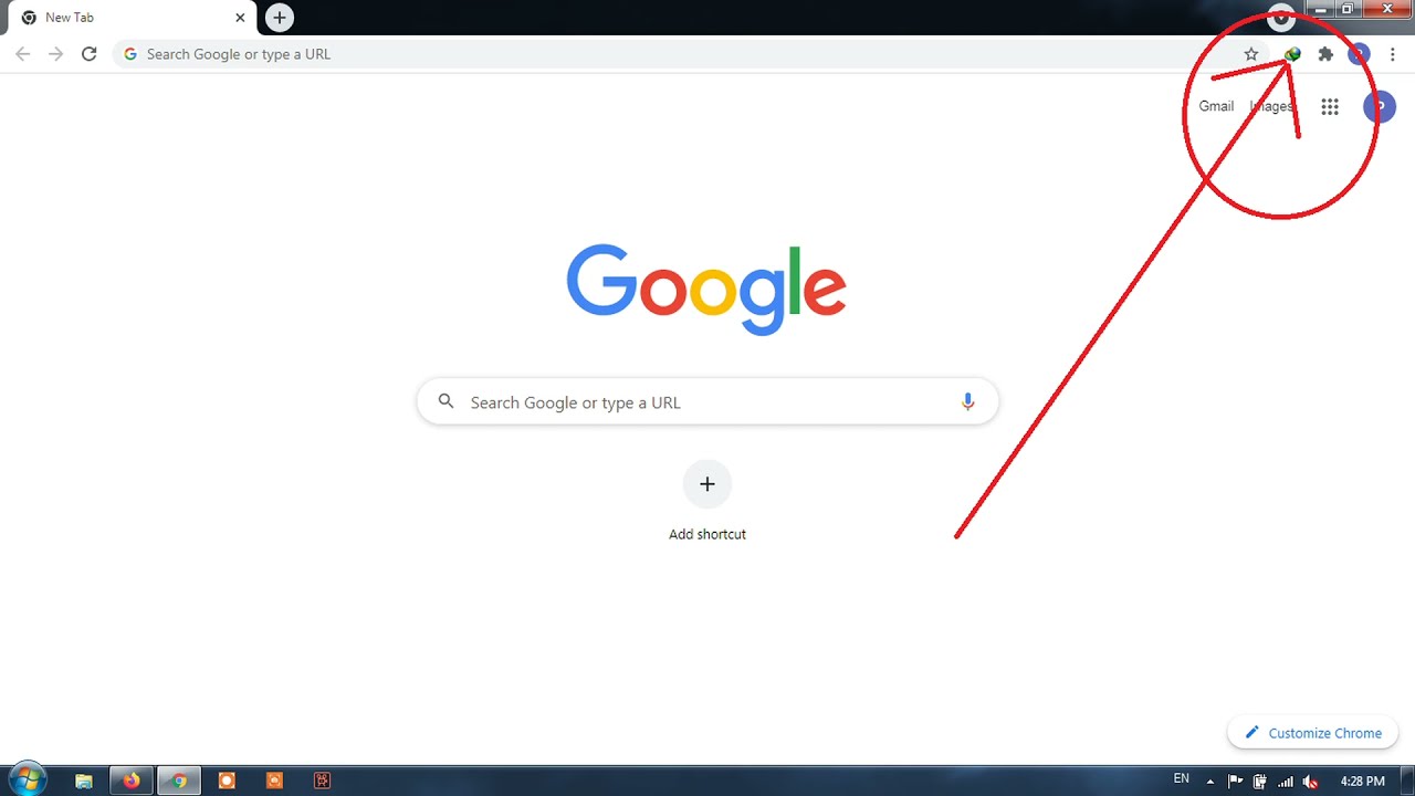 How to Show/Hide Extensions icon to Google Chrome Toolbar