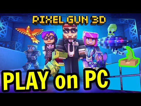 🎮 How to PLAY [ Pixel Gun 3D ] on PC ▶ DOWNLOAD and INSTALL Usitility2
