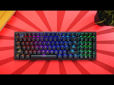 A Full-Size Mech Keyboard in a TKL Body - VicTsing