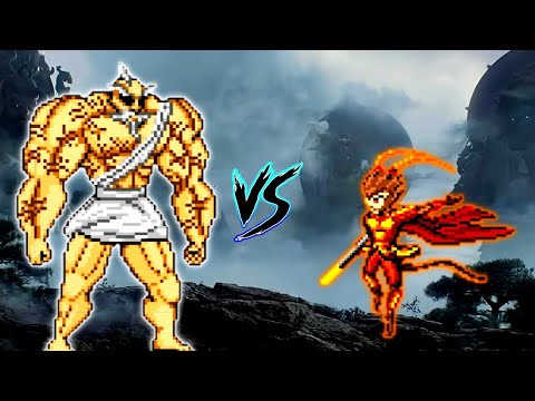 Zeus V2 VS Monkey King (Sun Wukong) in Mugen