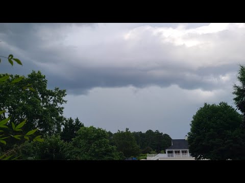 June 13th 2025 Pop up thunderstorm in Eastern Chesterfield VA