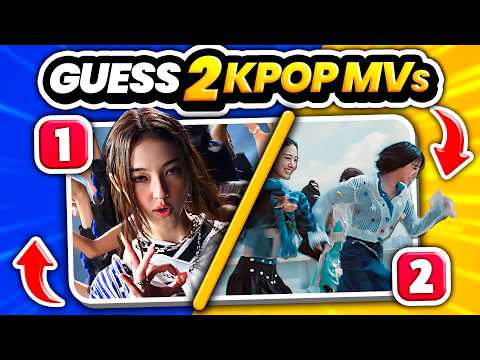 GUESS THE 2 KPOP MVs: SAME GROUP EDITION! ✨ | KPOP QUIZ 2025