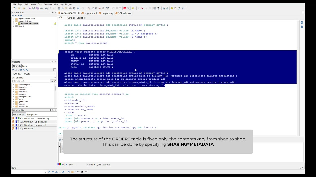 Oracle Application Container Example