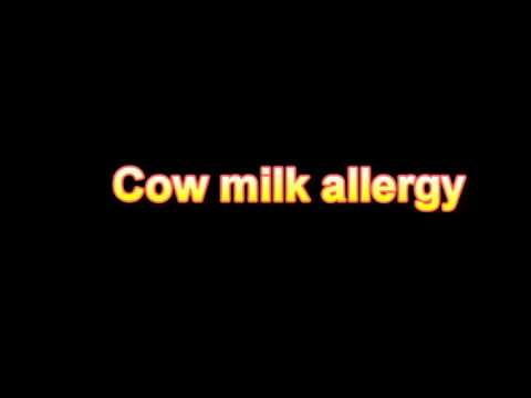 What Is The Definition Of Cow milk allergy - Medical Dictionary Free Online