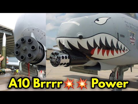 How powerful A10 Brrr.. cannon #short
