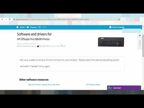 HP Australia Officejet Pro K8600dn Driver Windows 11
