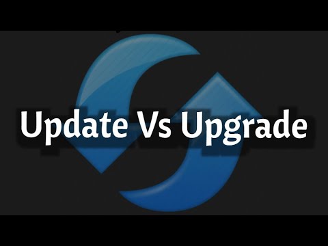 The difference between Upgrade and Update