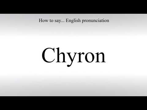 How To Pronounce Chyron - How To Say: American pronunciation