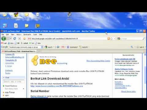 Registrasi Software Akuntansi Bee Accounting