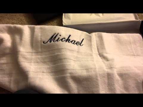 Ralph Lauren Palmer style bath towels monogrammed Quick Look