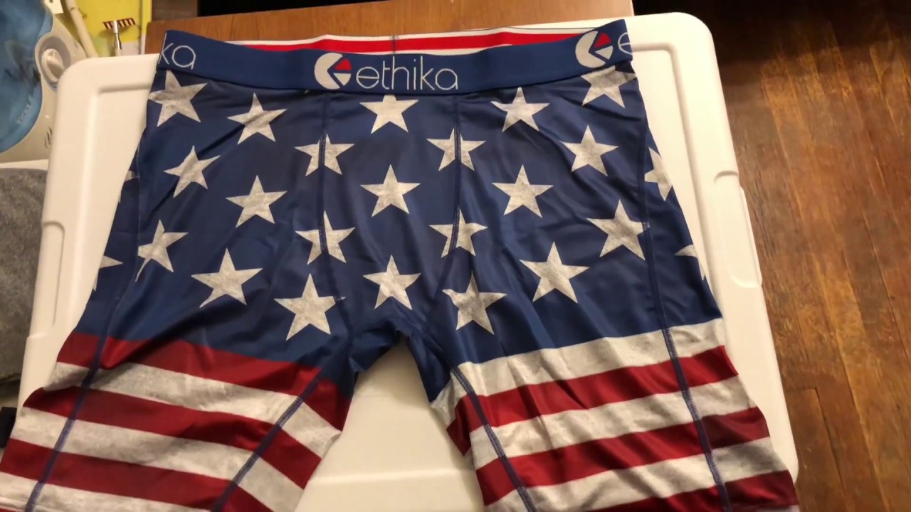Ethika boxers the staple American flag underwear