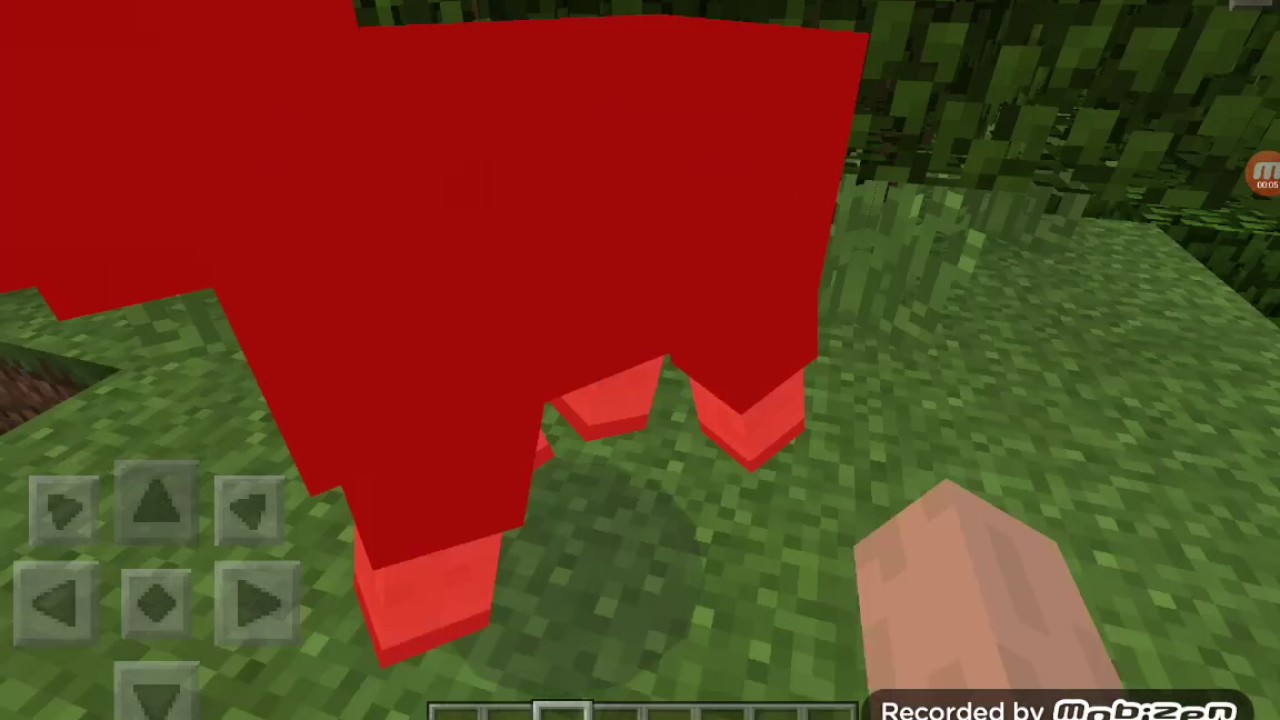 Minecraft pe survival part 1: wood mining