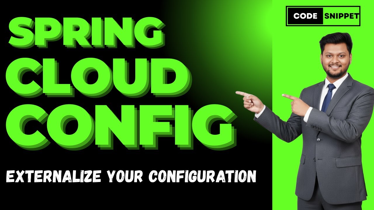 🚀 Spring Cloud Config Explained | Centralized Config for Microservices (with Git + Refresh Demo)