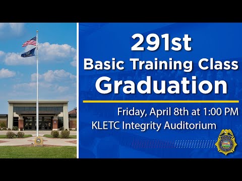 Kansas Law Enforcement Training Center Graduates 291st Basic Training Class