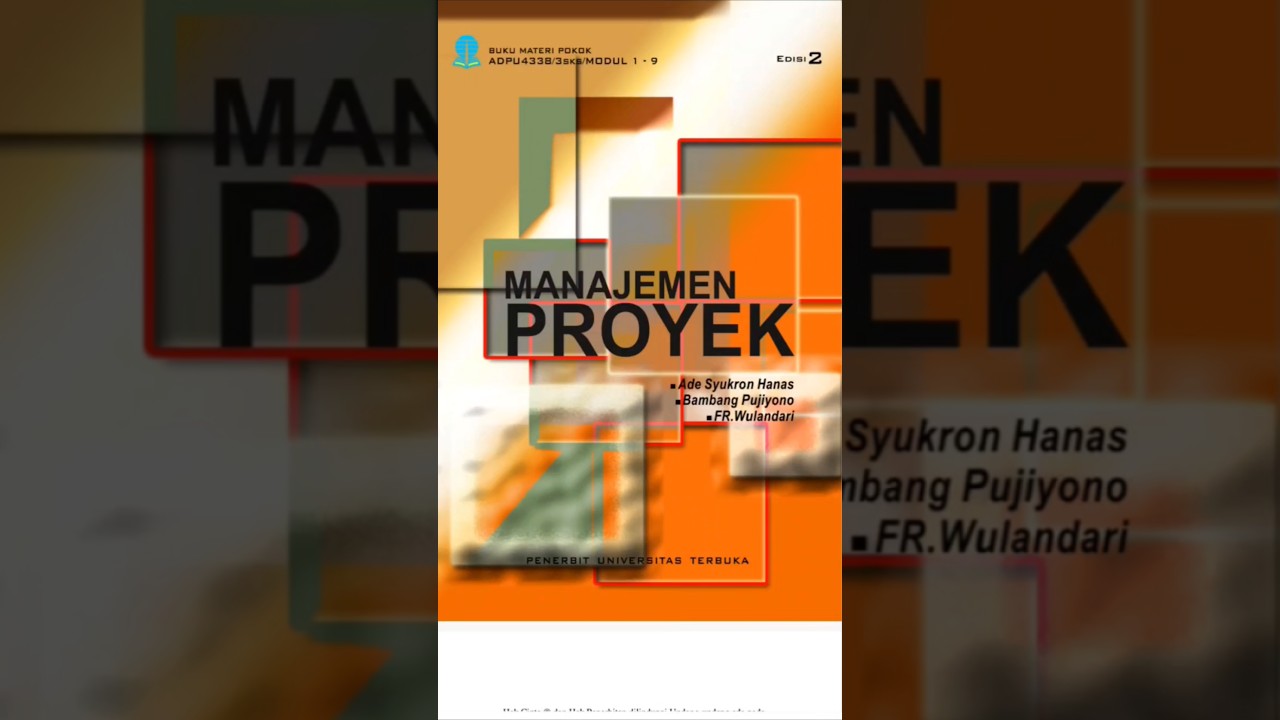 ADPU4338 Edisi 2 Manajemen Proyek Modul PDF UT Modul UT PDF https://s.id/moduladpu