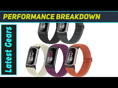 Best Runostrich Elastic Bands for Fitbit Charge 6/5 Comfort