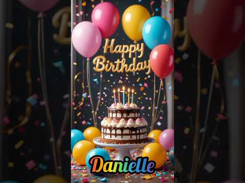 Danielle happy birthday to you #viral #birthday #cake