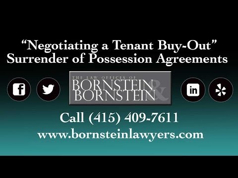 How to Negotiate a Tenant Buy-Out in San Francisco