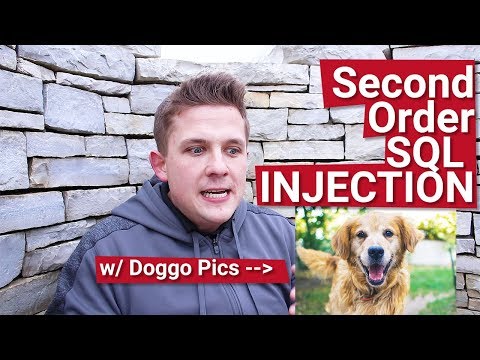 Stealing Data with Second Order SQL Injection