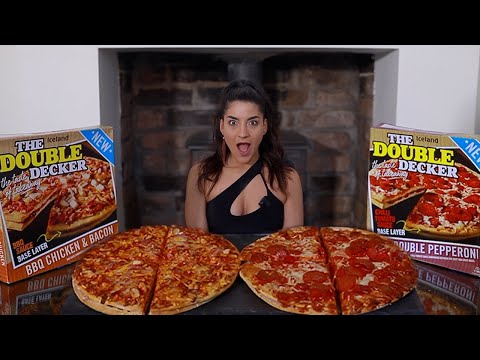 JOEY TRIBBIANI DOUBLE DOUBLE PIZZA CHALLENGE | #FASTFOOD | @SHUTKEVEROFFICIAL