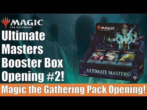 MTG Ultimate Masters Booster Box Opening #2: Incredible Pulls!