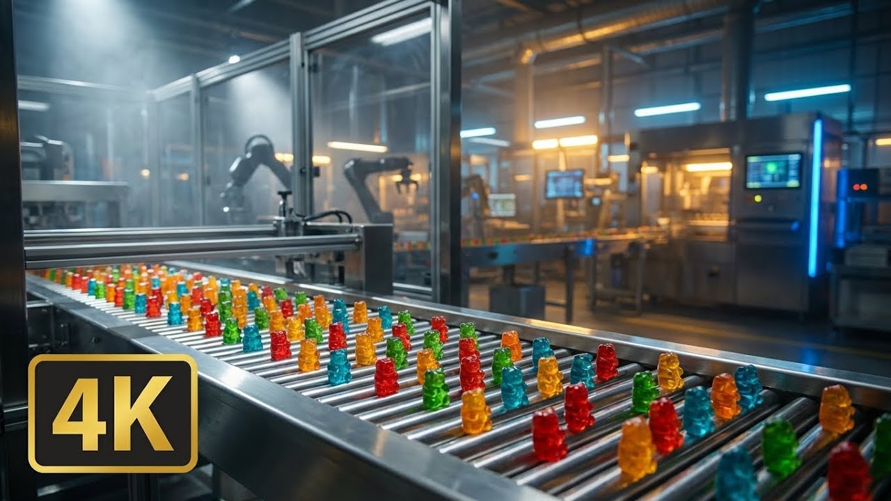 Inside a High-Tech Gummy Bear Factory