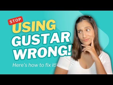 Stop Saying 'Yo Gusto'! Conquer 'GUSTAR' in Spanish Today!