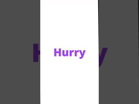 Hurry meaning #shorts #englishvocabulary #englishvocab #vocabulary #hamistory