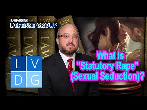 What is "statutory rape" (sexual seduction) in Nevada law? SEE DESCRIPTION FOR UPDATED LAW