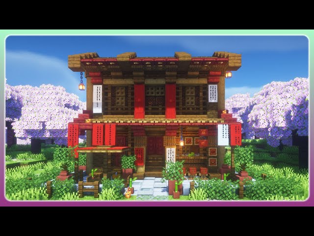 Japanese House Minecraft Map