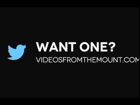 Twitter 3D Video Social Icon