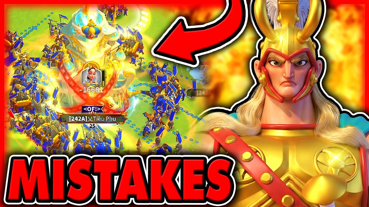 30 HUGE Mistakes EVERYONE Makes in KVK in Rise of Kingdoms
