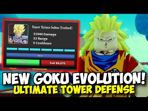 New 6 Star Goku EVOLUTION is OP in Ultimate Tower Defense!