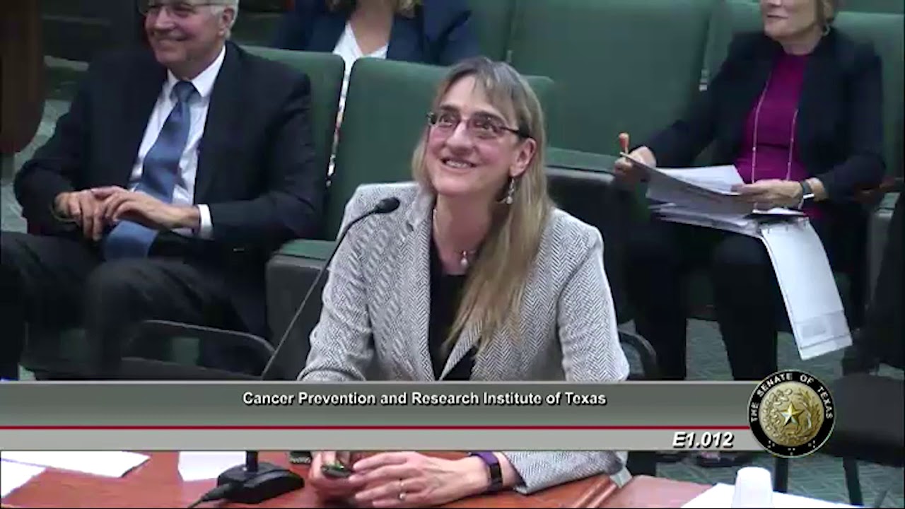 CPRIT Oversight Committee Meeting (August 21, 2019)