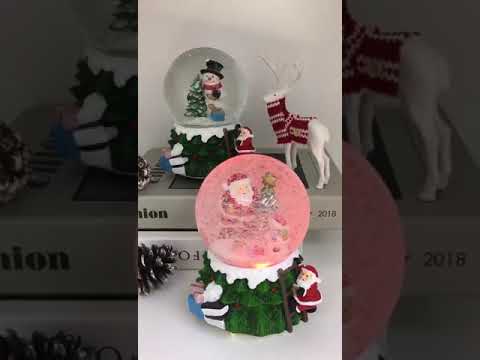 CHRISTMAS Snow Globe #factory #snowglobe