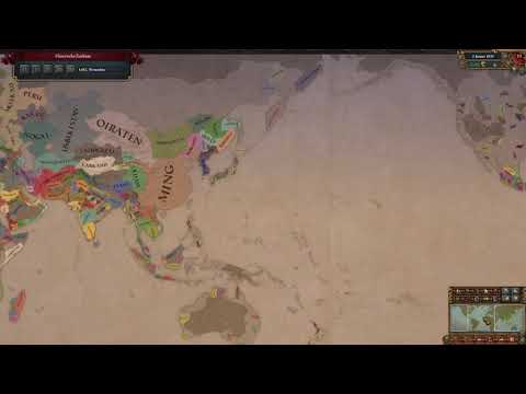 EU4 Timelapse: Korea (Choson One Run)