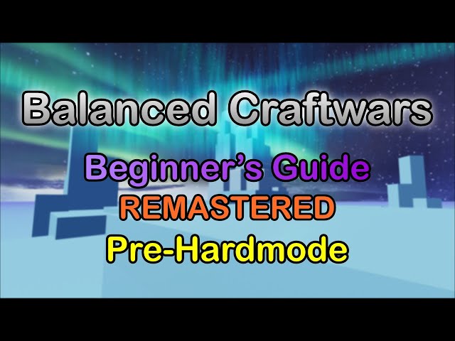 How to play Roblox Balanced Craftwars