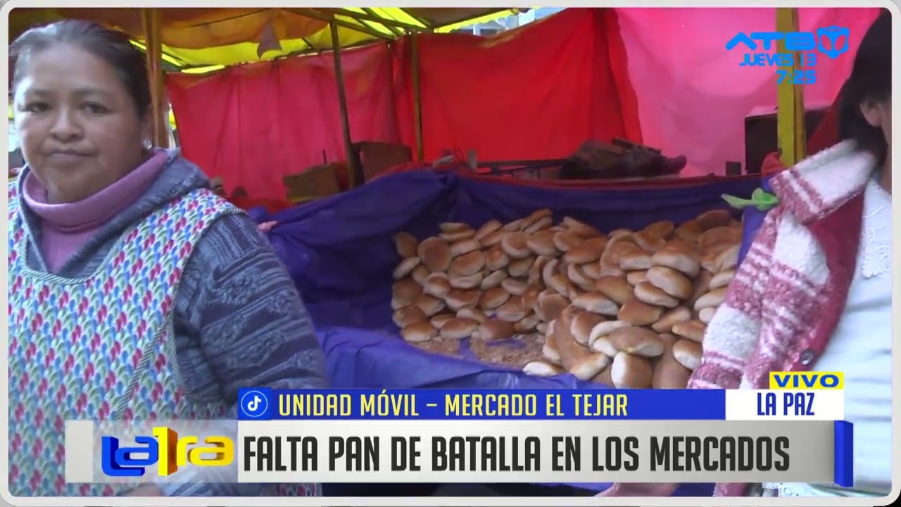 Falta de pan de batalla en los mercados del Tejar - ATB Digital