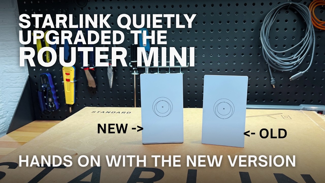Starlink Quietly Upgraded the Router Mini, Hands On With The New Version