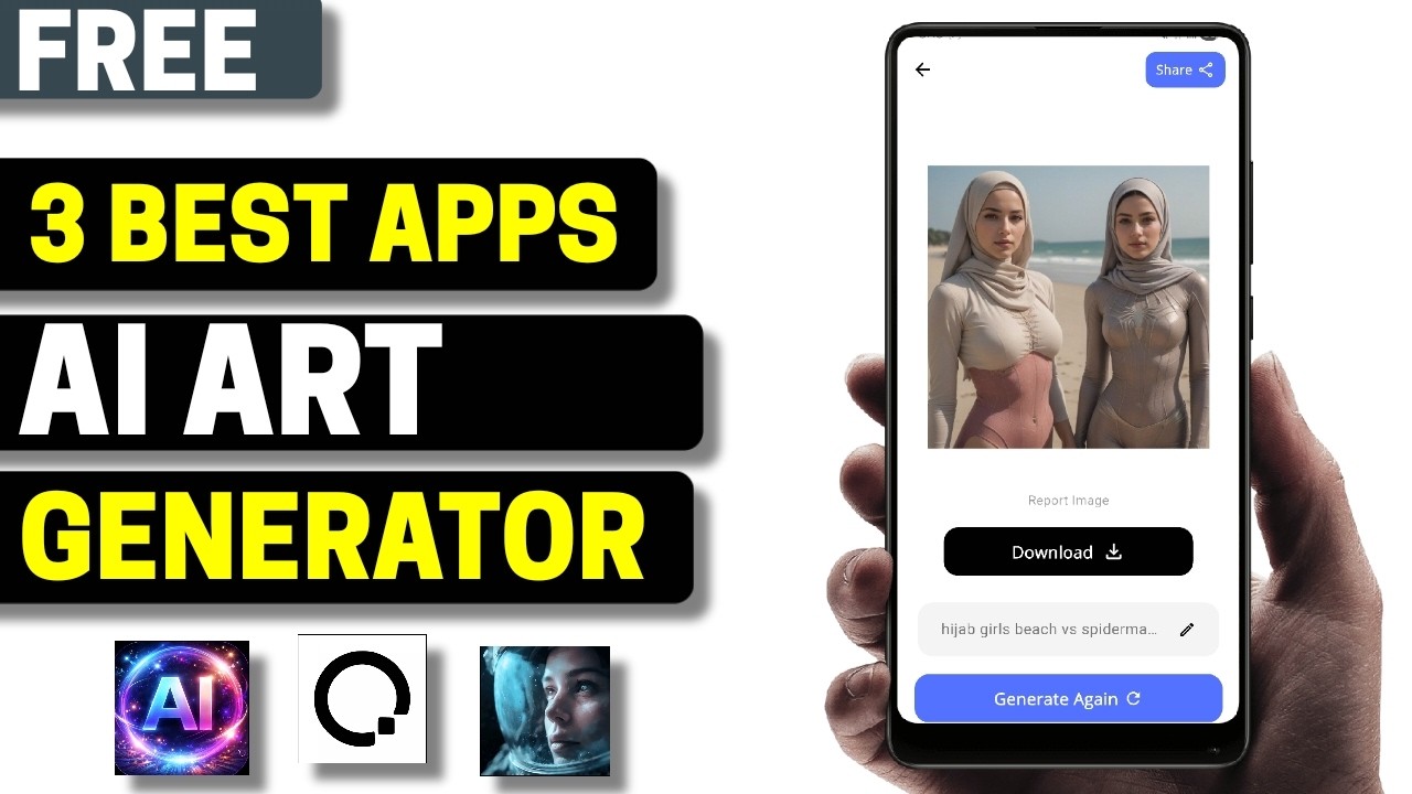 3 Best Free AI Art Generator Apps for Android 2026