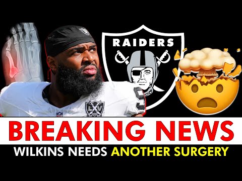 BREAKING NEWS: Christian Wilkins Needs ANOTHER Surgery | Las Vegas Raiders News