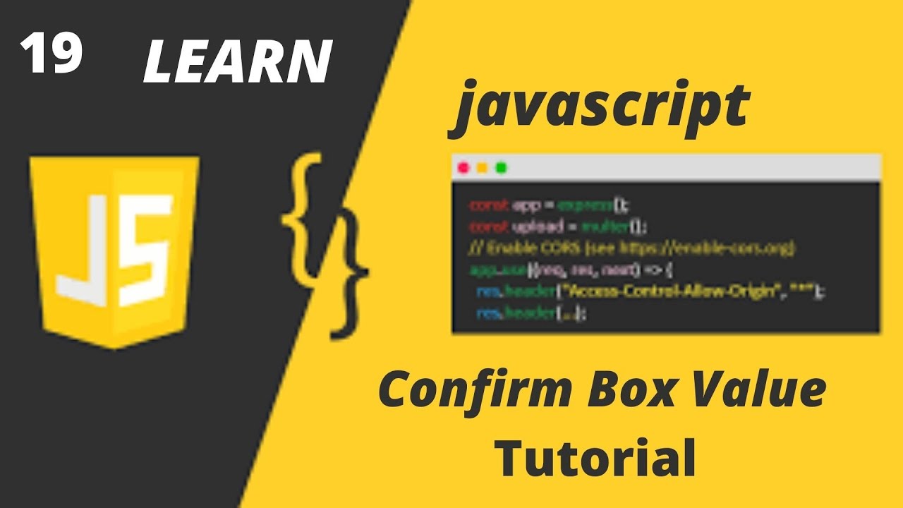 javascript confirm box in Hindi, Urdu Tutorials