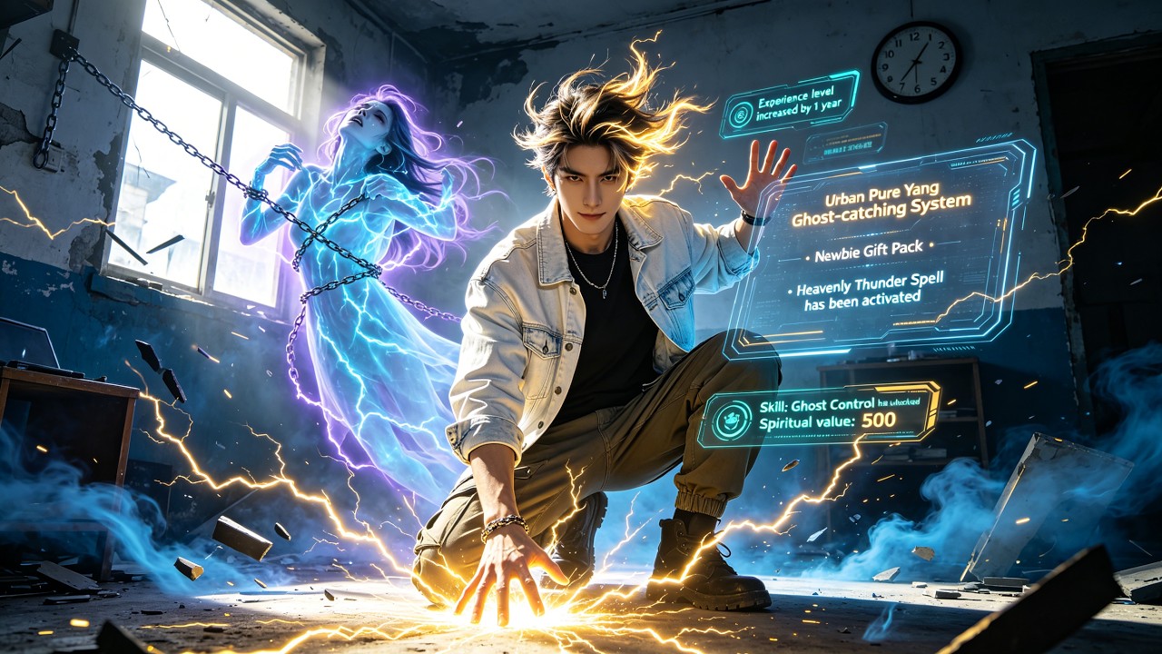 【FULL】Poor guy meets ghost, activates Ghost Capture System, tames her & marries CEO!