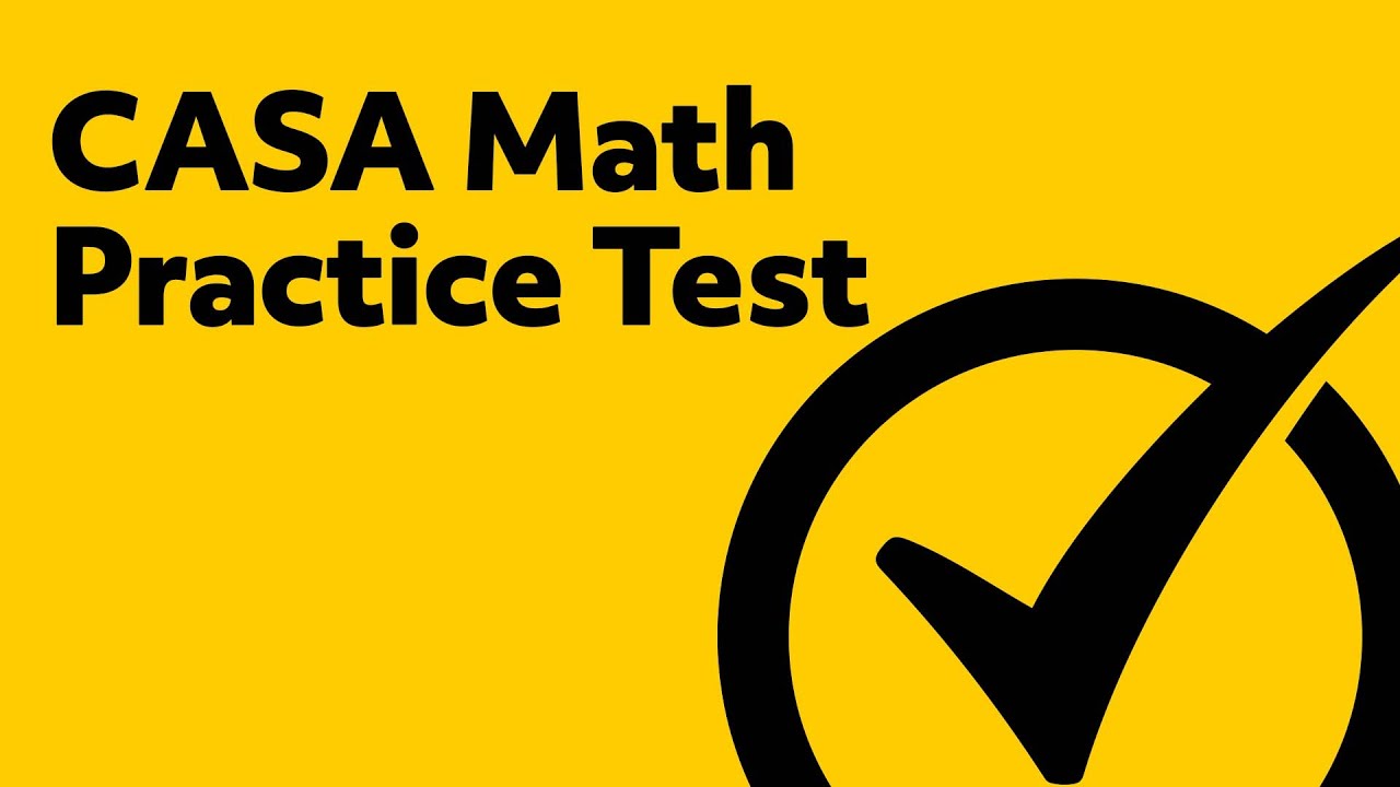 CASA Exam - Math (035) Practice Test