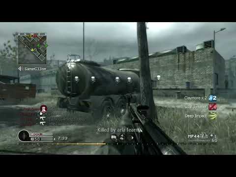 Call of Duty 4: Modern Warfare (Xbox 360) Multiplayer Gameplay in 2023 (TDM on Vacant)