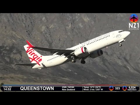 🔴 LIVE Planespotting | Queenstown Airport - New Zealand - 23 May 2025 ✈️