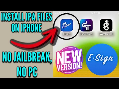 [New] Install Latest ESign on iOS | Install iPA files on iPhone No PC No Jailbreak