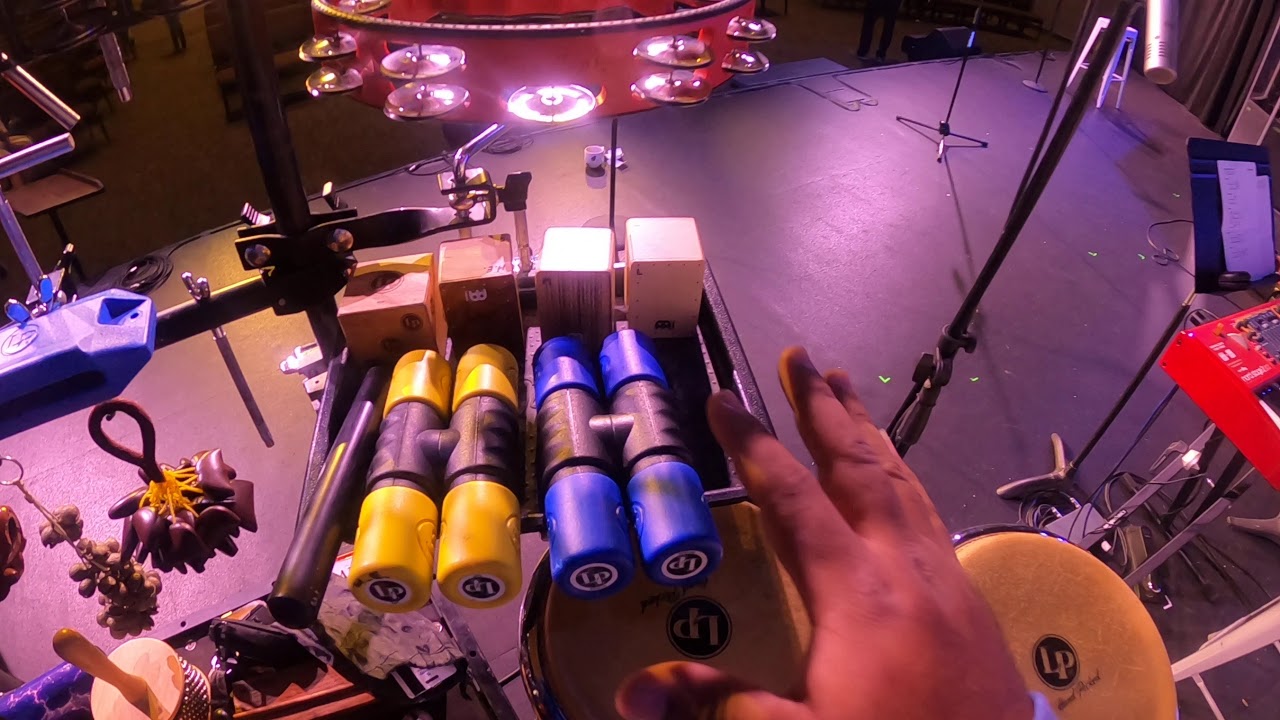 Church percussion rig
