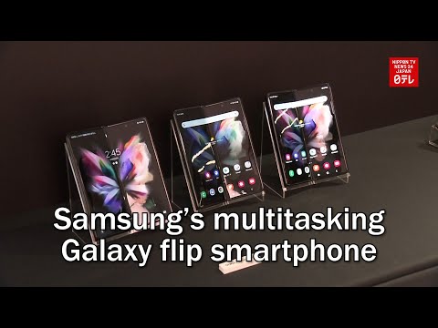 Samsung Japan releases multitasking foldable Galaxy smartphone