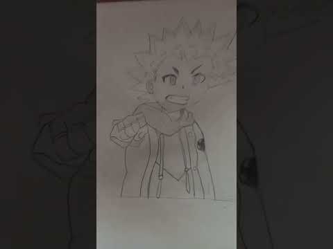 Beyblade burst turbo characters drawing #shorts
